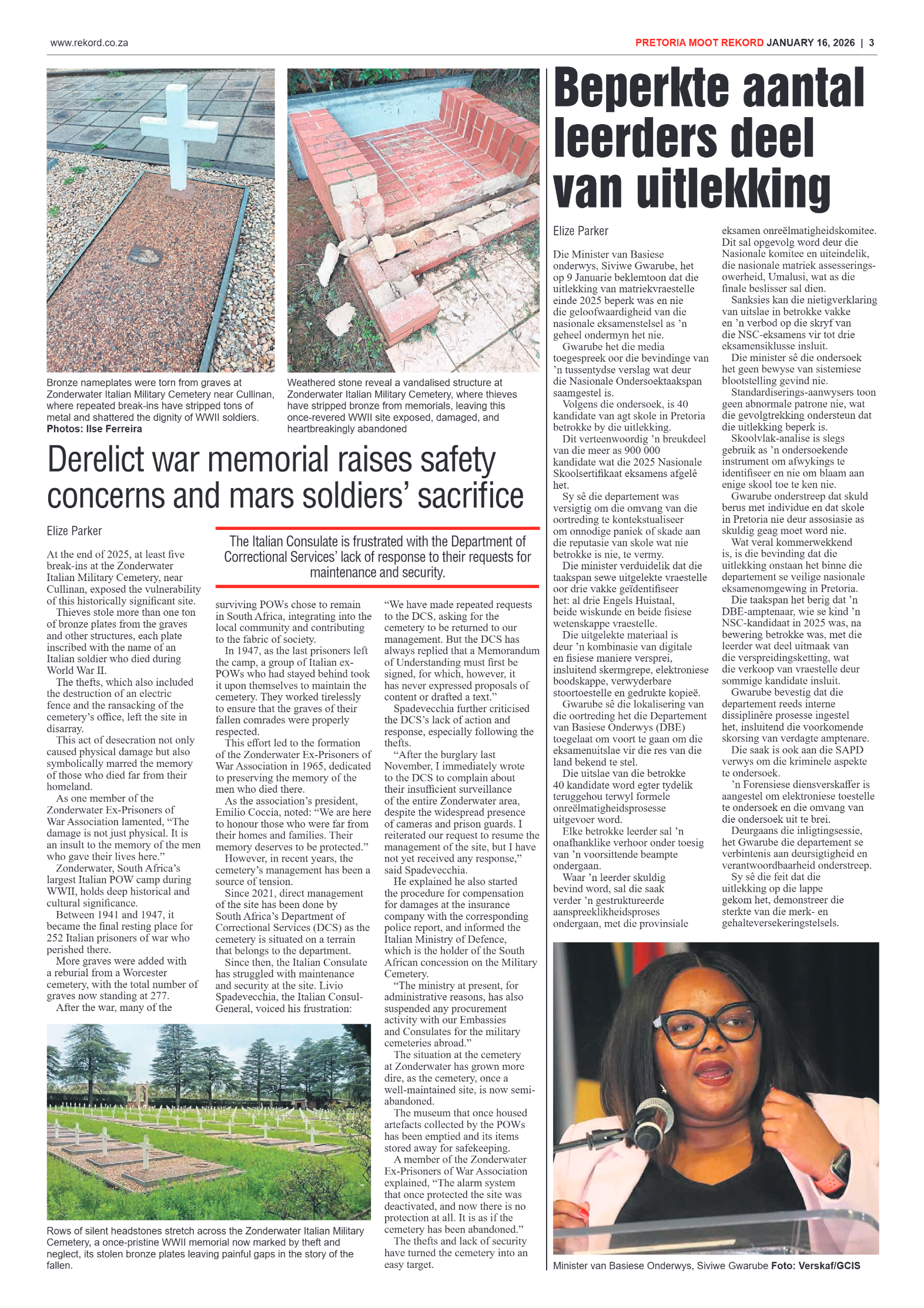 Rekord Moot 16 January 2026 | Rekord